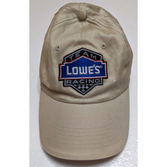 Unbranded | Accessories | Jimmie Johnson 48 Team Lowes Racing Hat Cap Nascar Tan Adjustable Hook ...
